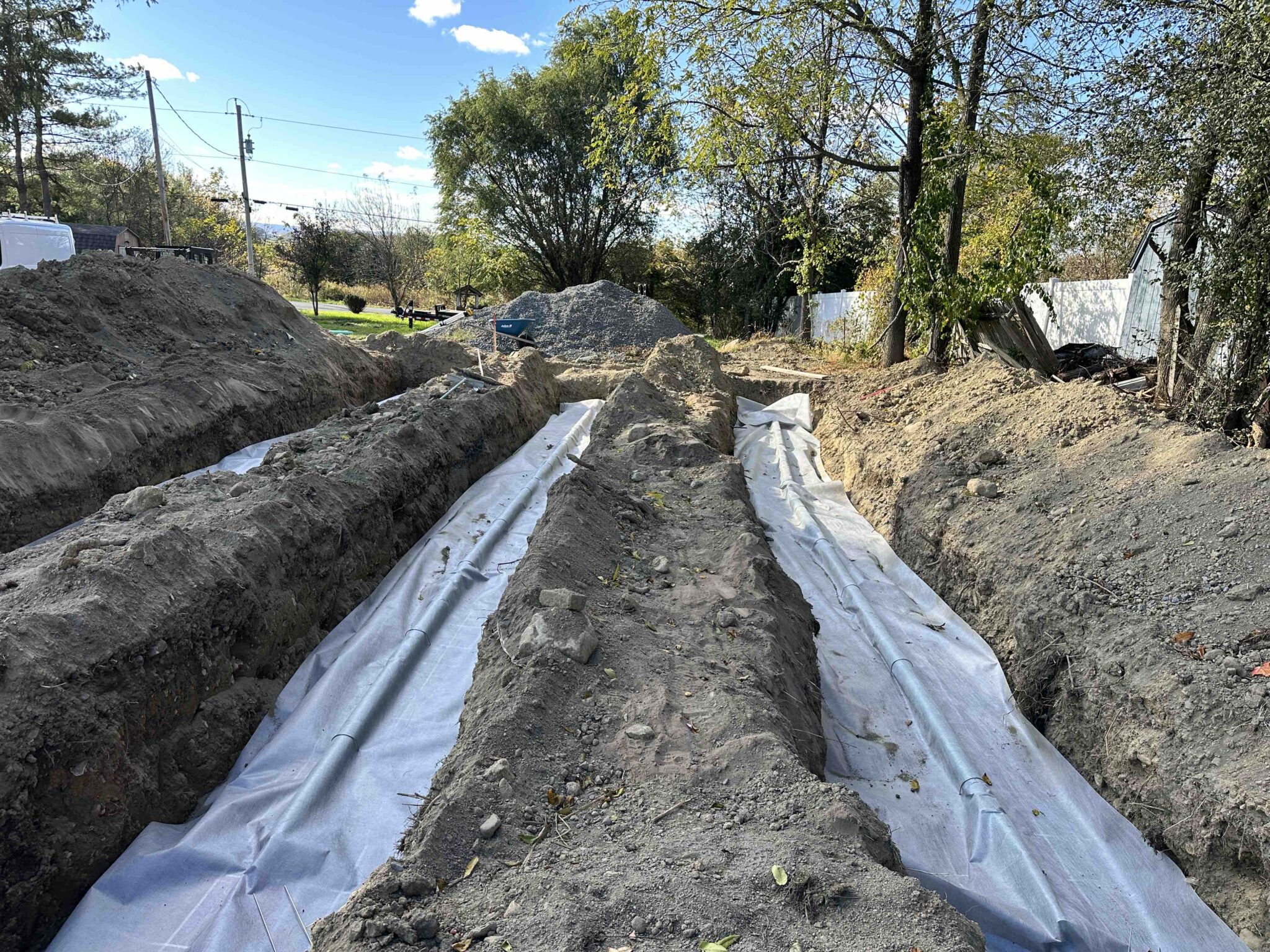 Installing A Eljen Septic System - AskmeDIY